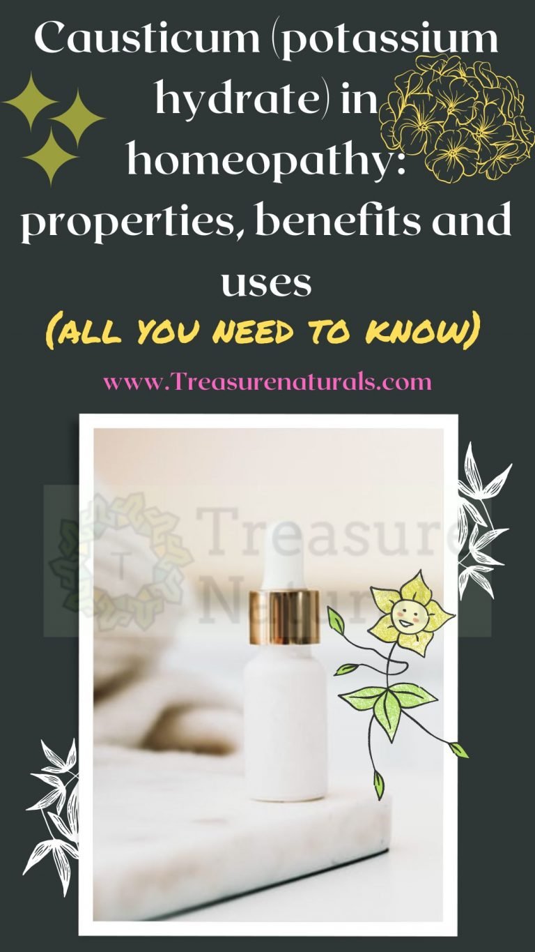 Causticum (potassium hydrate) in homeopathy: properties, benefits and ...